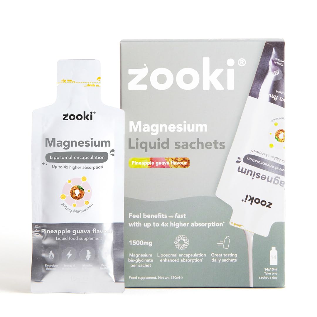 Zooki magnesium glycinate liquid supplement