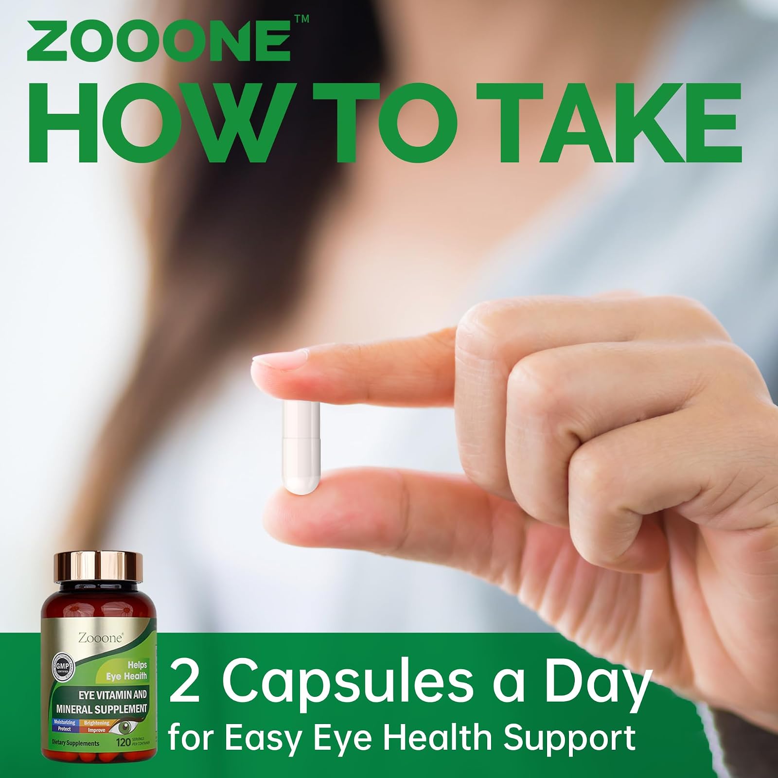 Zooone Lutein Eye Vitamins for healthy eyesight