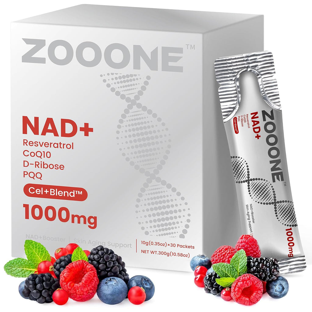zooone NAD+ with Resveratrol benefits