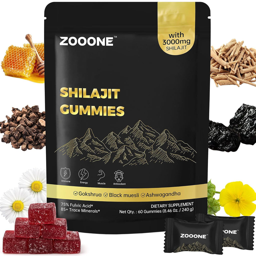 Zooone Shilajit gummies for energy