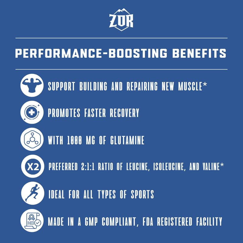 ZOR BCAA for muscle growth support