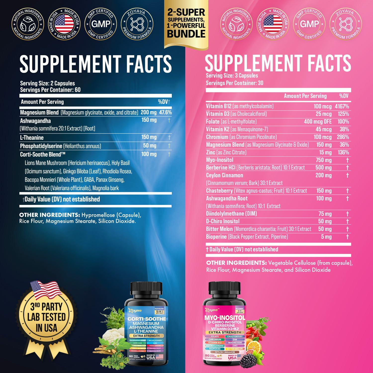 Zoyava 13-in-1 vitamin bundle for overall wellness