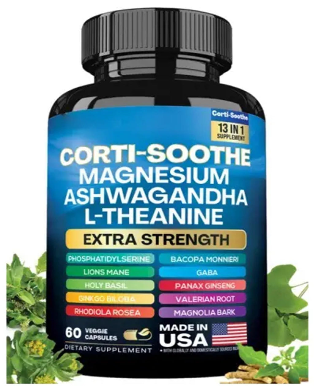Zoyava ashwagandha capsules for energy boost