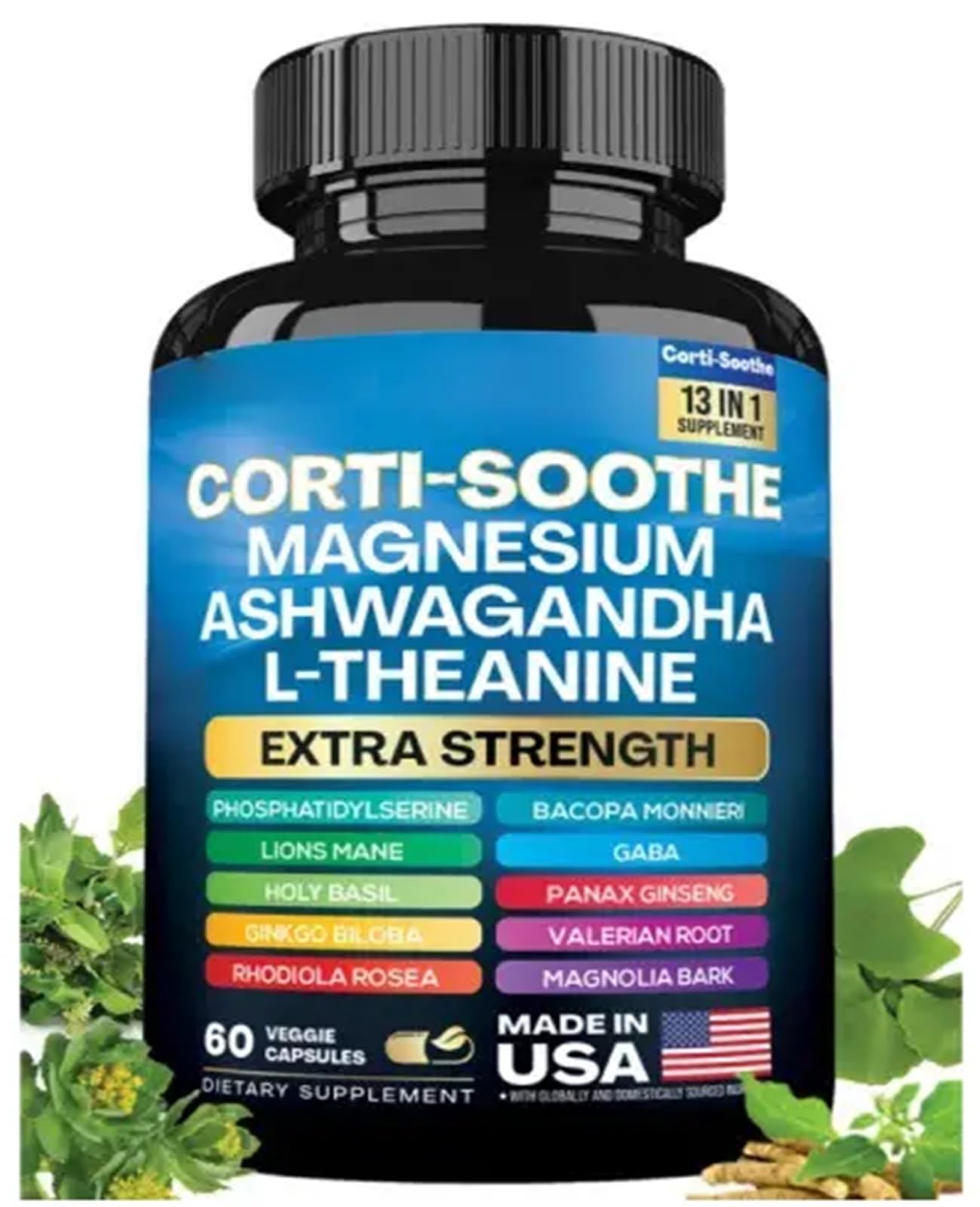 Zoyava ashwagandha capsules for energy boost