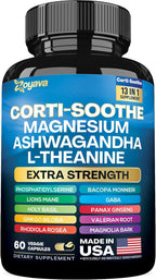 Zoyava ashwagandha capsules for stress relief