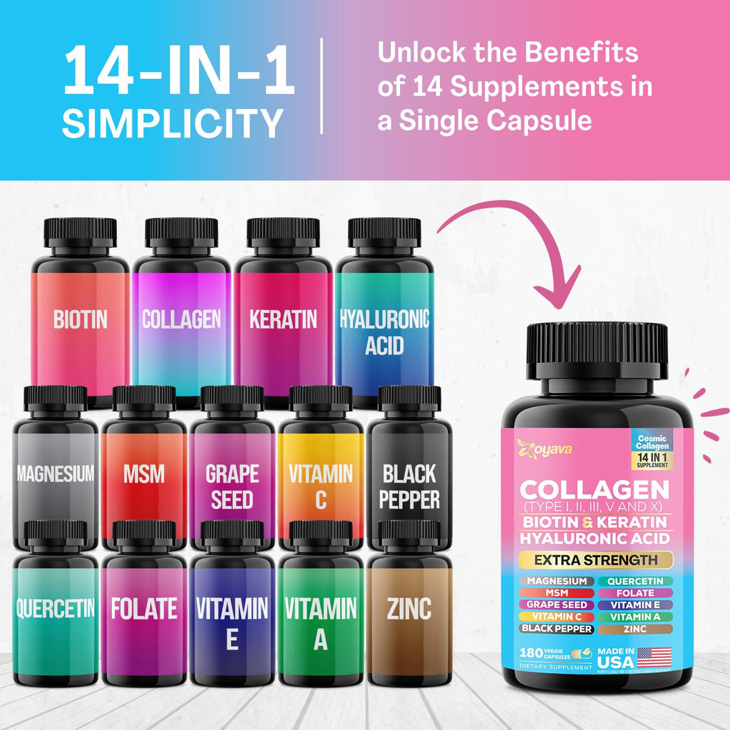 Zoyava collagen for healthy hair