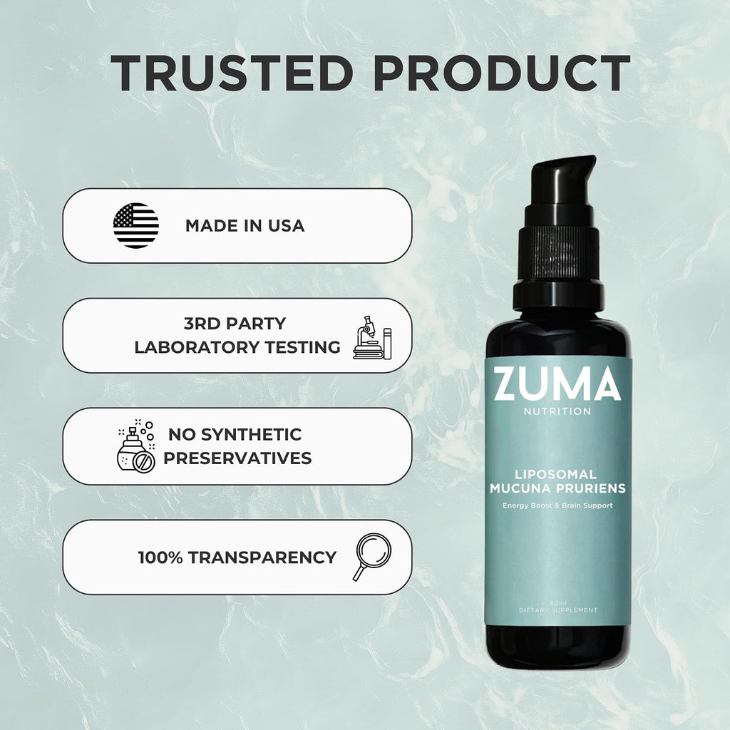 Zuma Nutrition Mucuna for stress relief