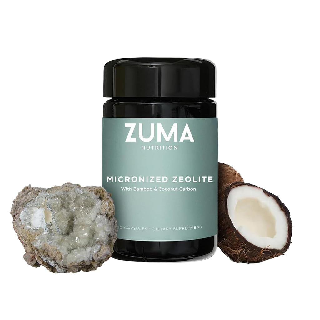 Zuma Nutrition zeolite capsules for detox