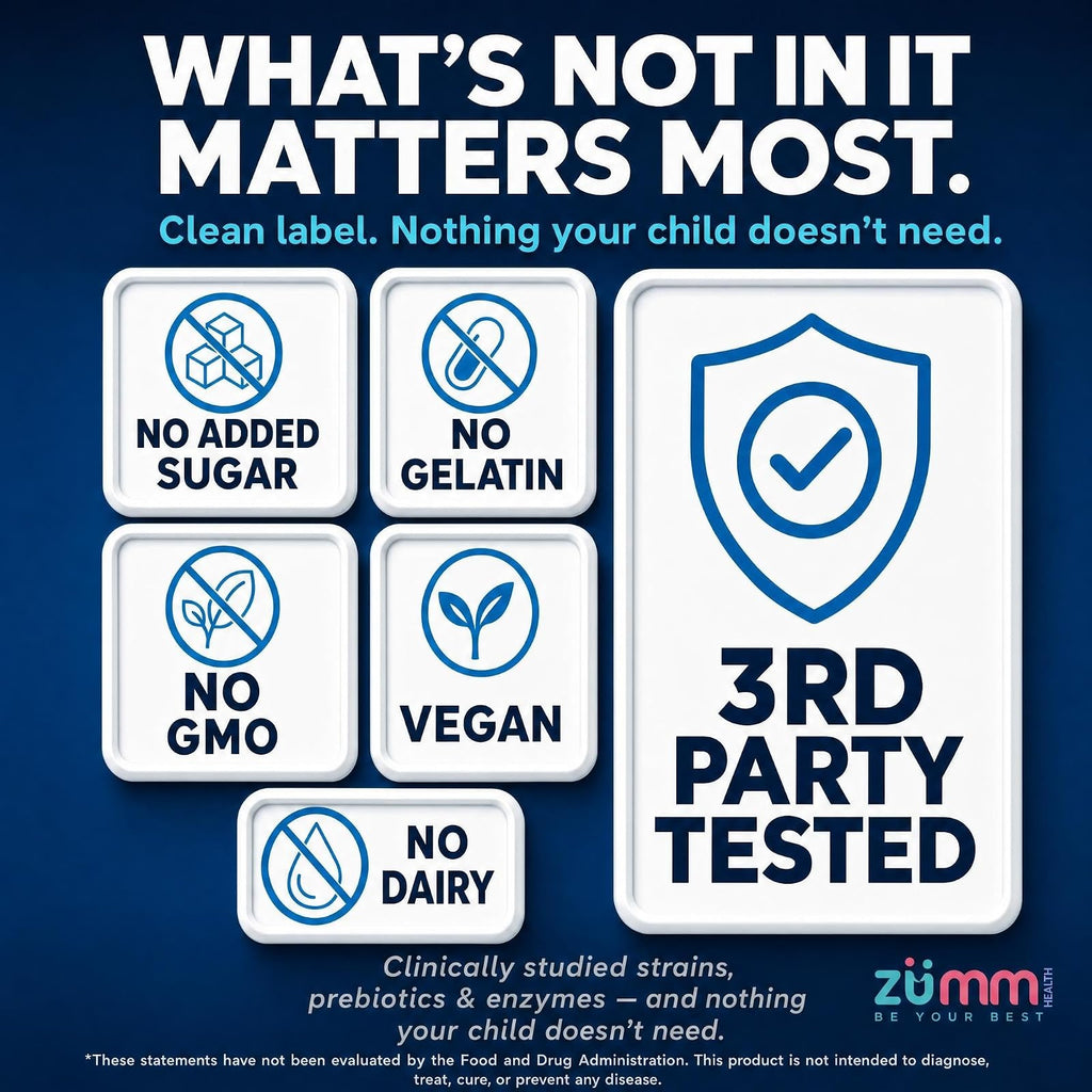 Zumm Health probiotics for age 2+