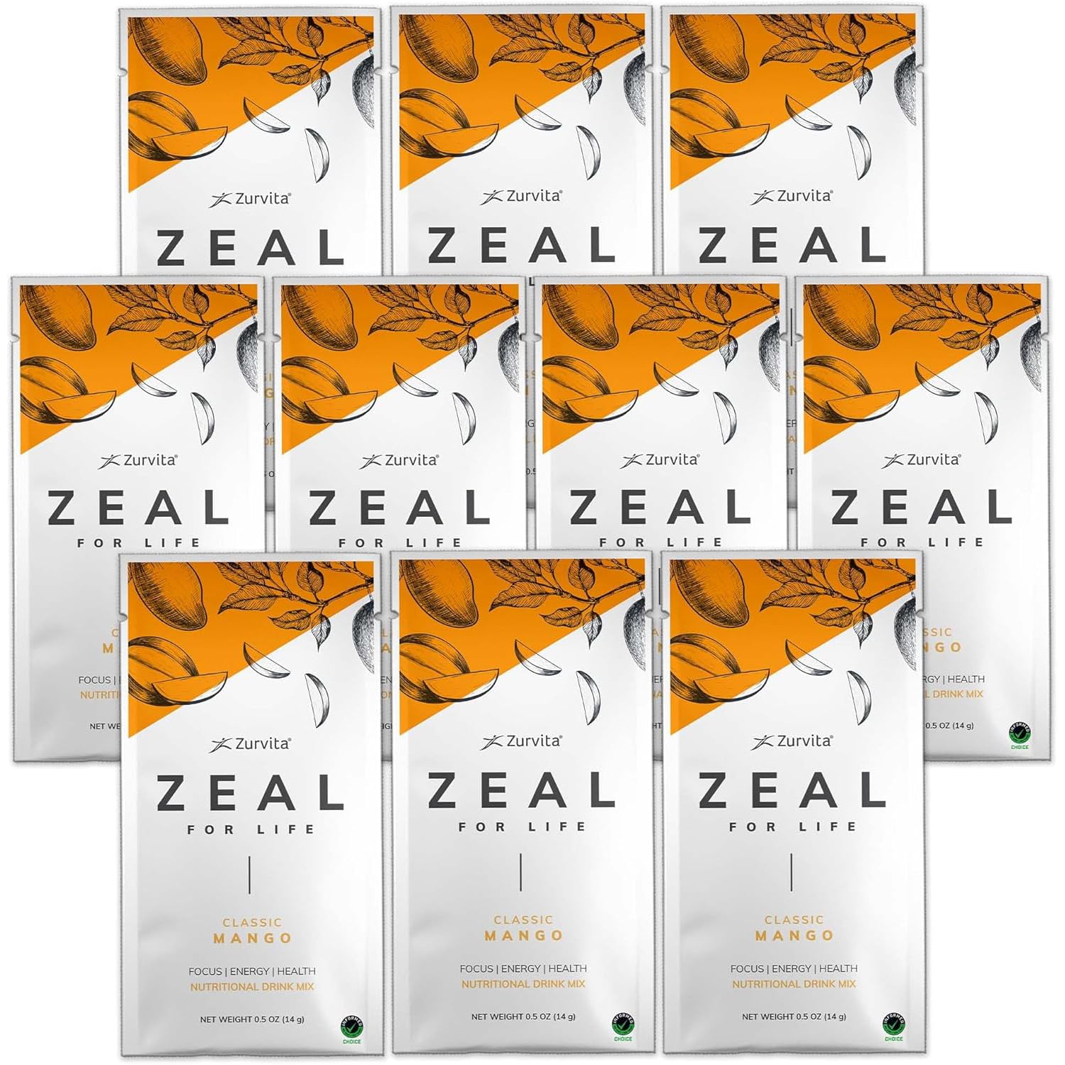 Zurvita Zeal wellness drink mix