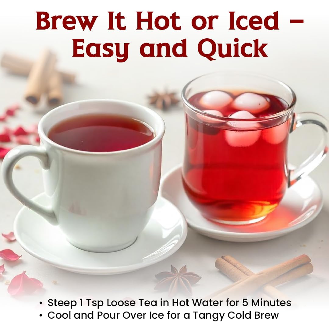 Zyanna hibiscus tea for refreshing iced drinks