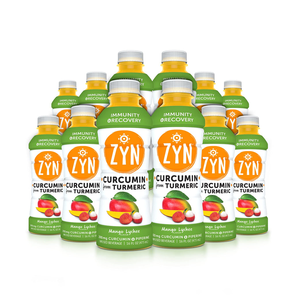 ZYN Mango Lychee turmeric drink benefits