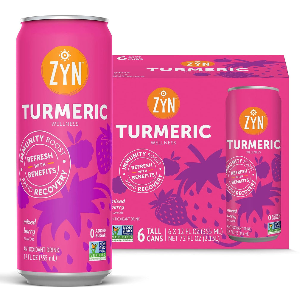 ZYN turmeric curcumin mixed berry