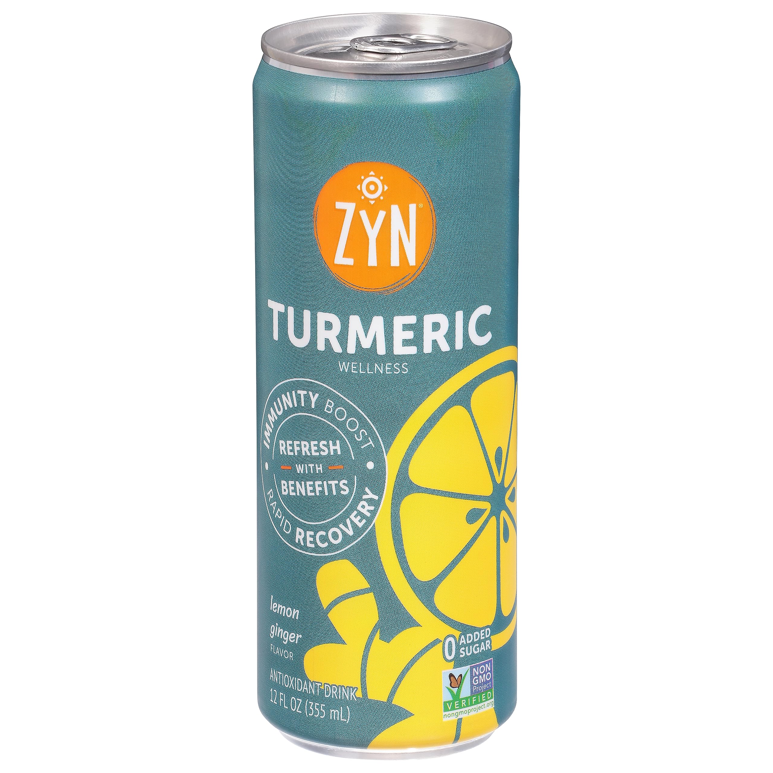 Zyn turmeric lemon ginger drink