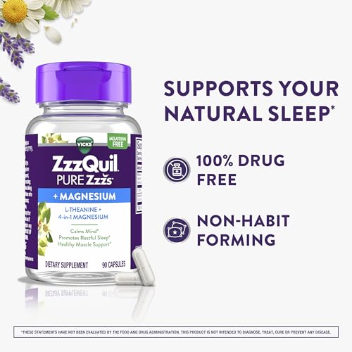 ZzzQuil magnesium glycinate capsules