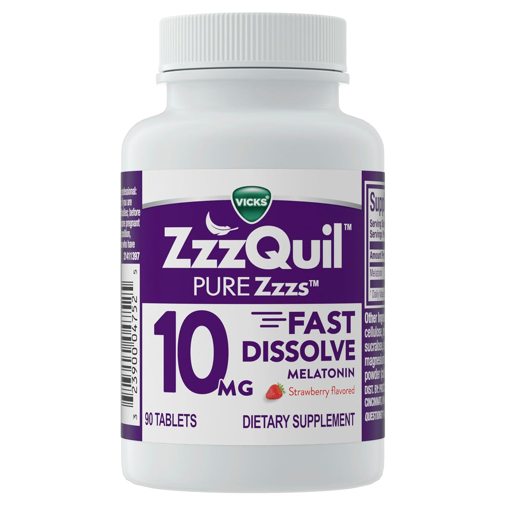 ZzzQuil melatonin for nighttime relaxation