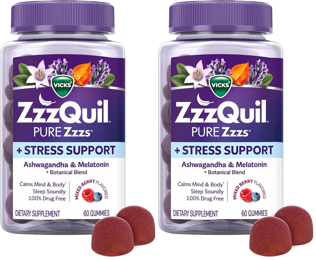 ZzzQuil melatonin gummies for relaxation