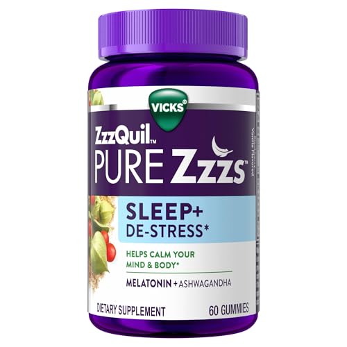 ZzzQuil melatonin gummies for relaxation