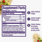 ZzzQuil melatonin gummies for stress relief