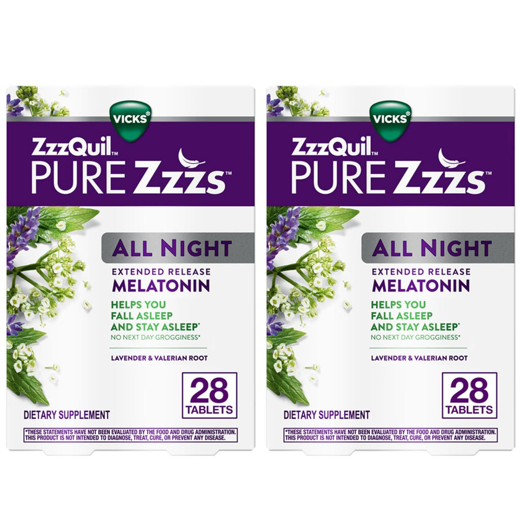 ZzzQuil melatonin sleep aid tablets